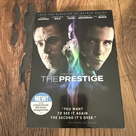The Prestige | Media | The Prestige Dvd Tested Working Scarlett ...